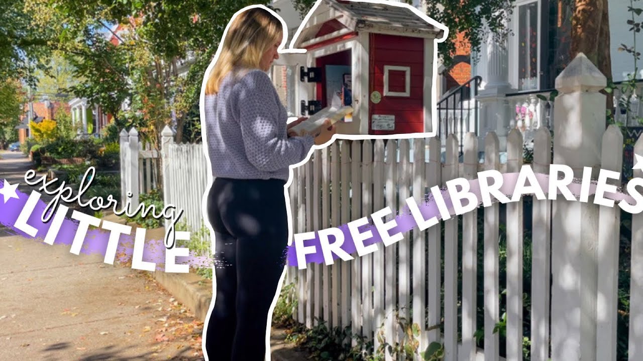 Exploring Little Free Libraries Near Me 🌱⭐️ - YouTube