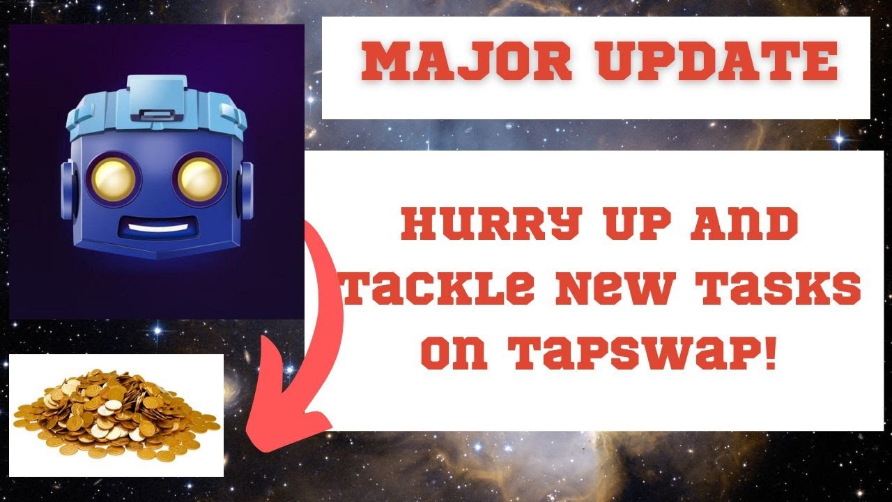 Hurry Up And Tackle New Tasks On Tapswap!#tapswap - YouTube