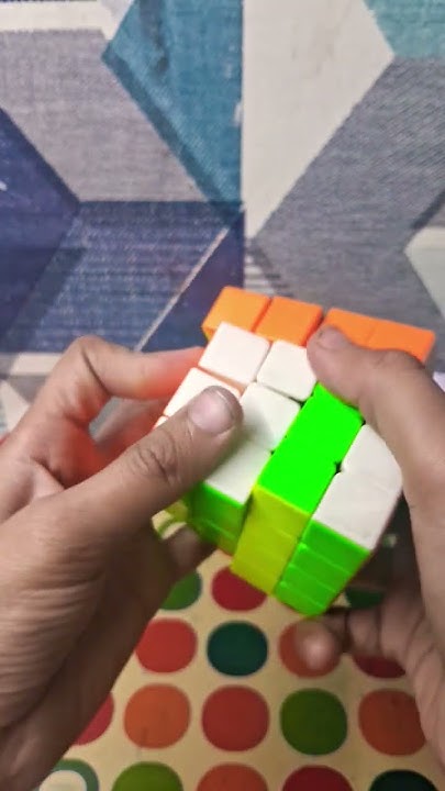 4x4 rubik's cube 1 dot solve #cube #cubingskits #kevinthecube #cubing #cubeart #cubelelo# ...