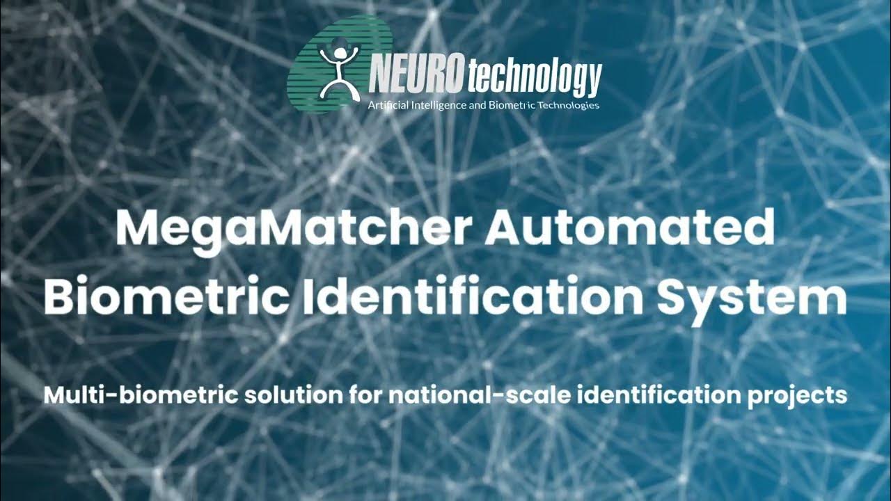 MegaMatcher Automated Biometric Identification System (ABIS) - YouTube
