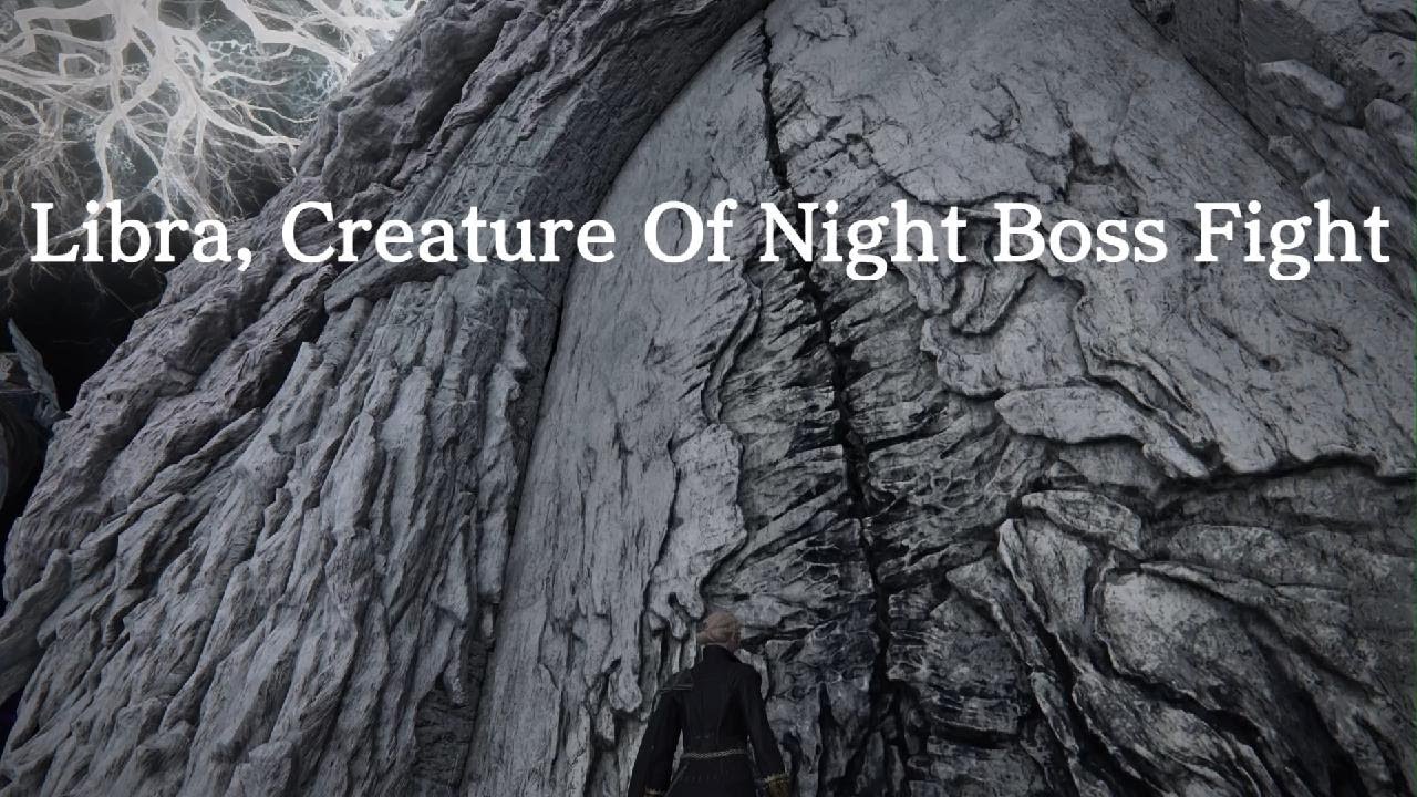 ELDEN RING NIGHTREIGN - Libra Creature Of Night Boss Fight - YouTube