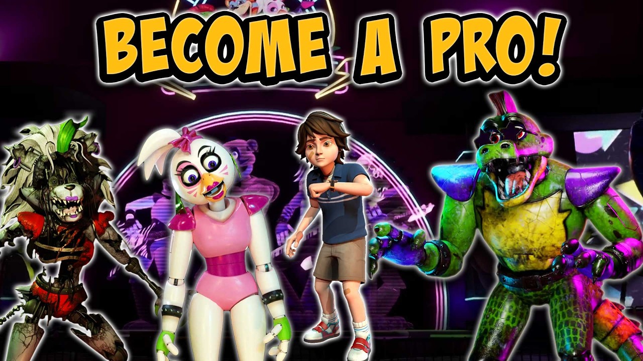 How to Run from Animatronics Like a Pro in FNAF Security Breach - YouTube
