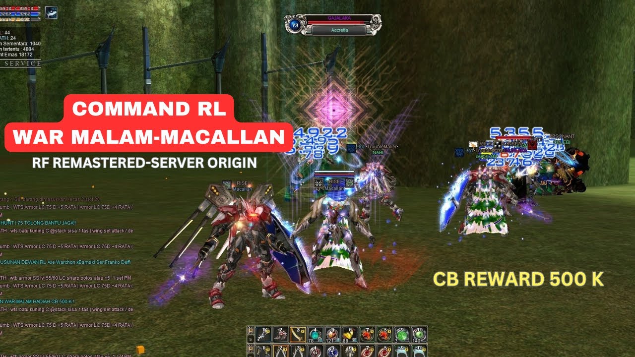 COMMAND RL WAR MALAM !! CB 500 K !! - YouTube