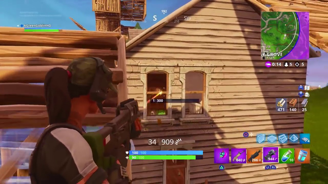 NEW COMPACT SMG GAMEPLAY FORTNITE NEW P90 GAMEPLAY! EPIC COMPACT ...