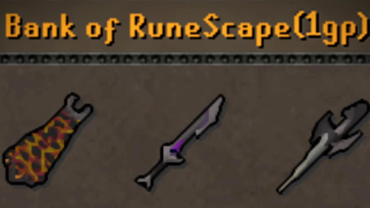 Runescape, but I only have 3 items - YouTube