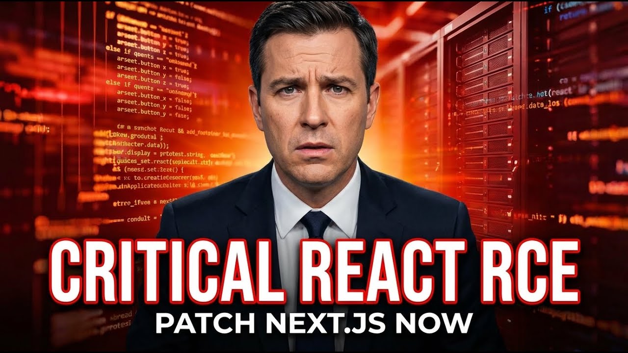 Critical RSC RCE — Patch React & Next.js Now (CVE-2025-55182 / CVE-2025 ...