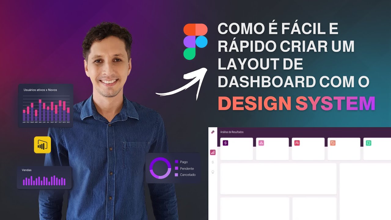 COMO É FÁCIL E RÁPIDO CRIAR UM LAYOUT DE DASHBOARD COM O DESIGN SYSTEM ...