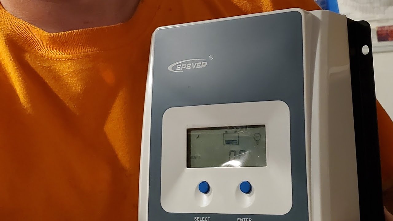 Epever solar charge controller setup.link in description - YouTube