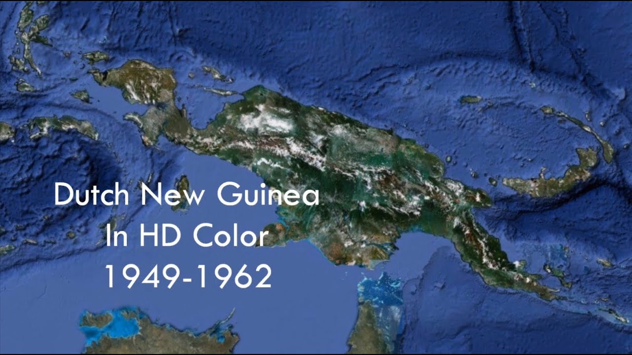 Dutch New Guinea in HD Color 1949-1962 - YouTube