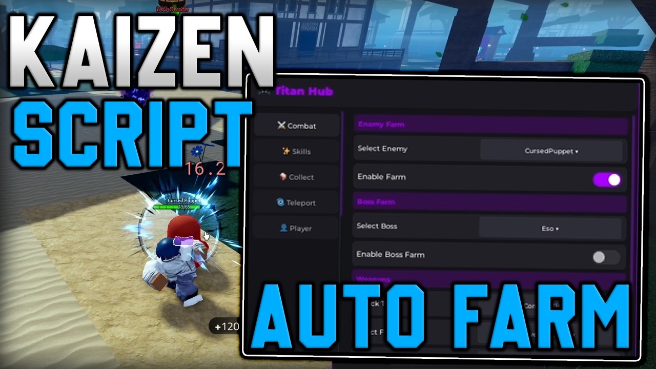 [⛓️Heavenly Restriction] Kaizen Script Auto Farm & Kill Aura (Roblox ...