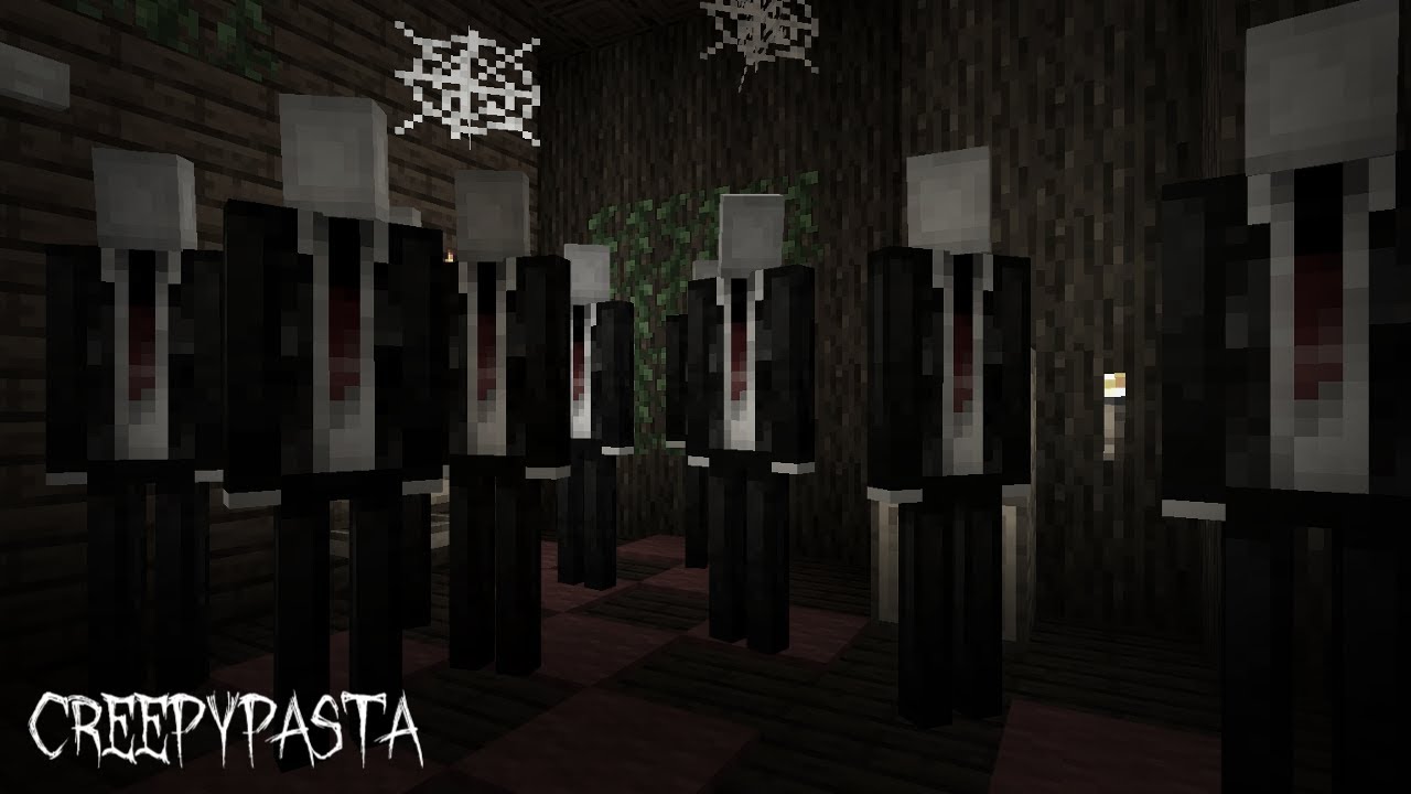Slender Man Sightings On Minecraft