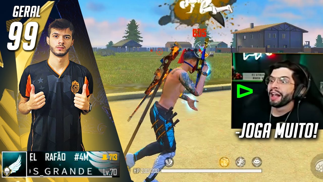 O JOGADOR QUE IMPRESSIONOU O PLAY HARD DA LOUD!! - YouTube