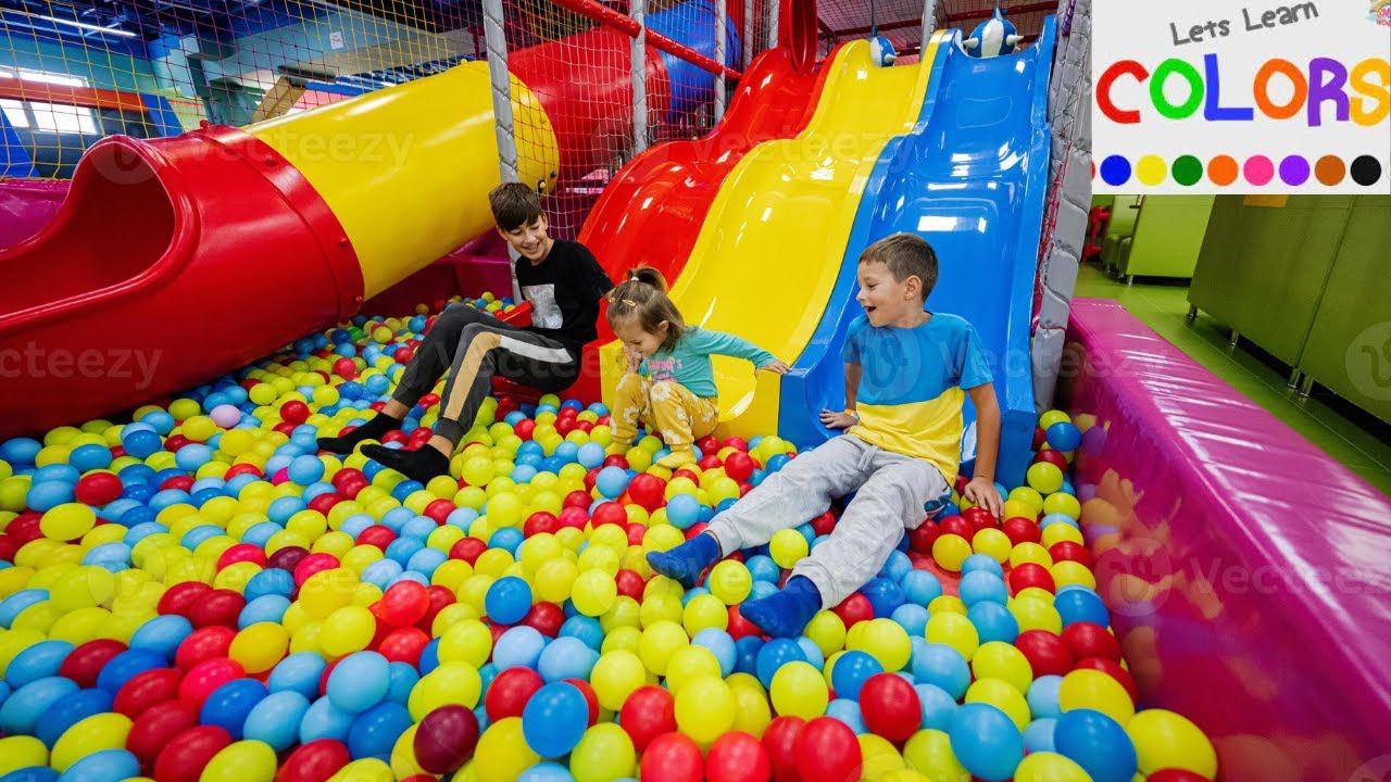 Learn Colors with Slide and More! | Colors for Kids | Fun Play and ...