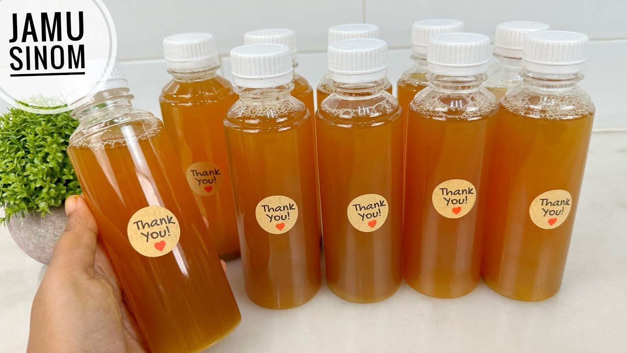 CARA MEMBUAT JAMU SINOM YANG SEGAR DAN ENAK 😍 - YouTube