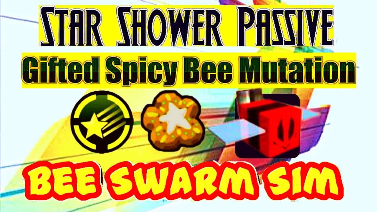 Star Shower Passive From Diamond Star Amulet - Bee Swarm Roblox - YouTube