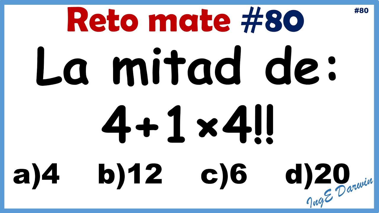 Ejercicio de operaciones combinadas, nivel básico pero el 50% falla ...