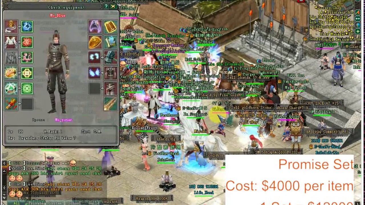 JX2 Online Sabay - Promise Set (New Item) $12000/Set - YouTube