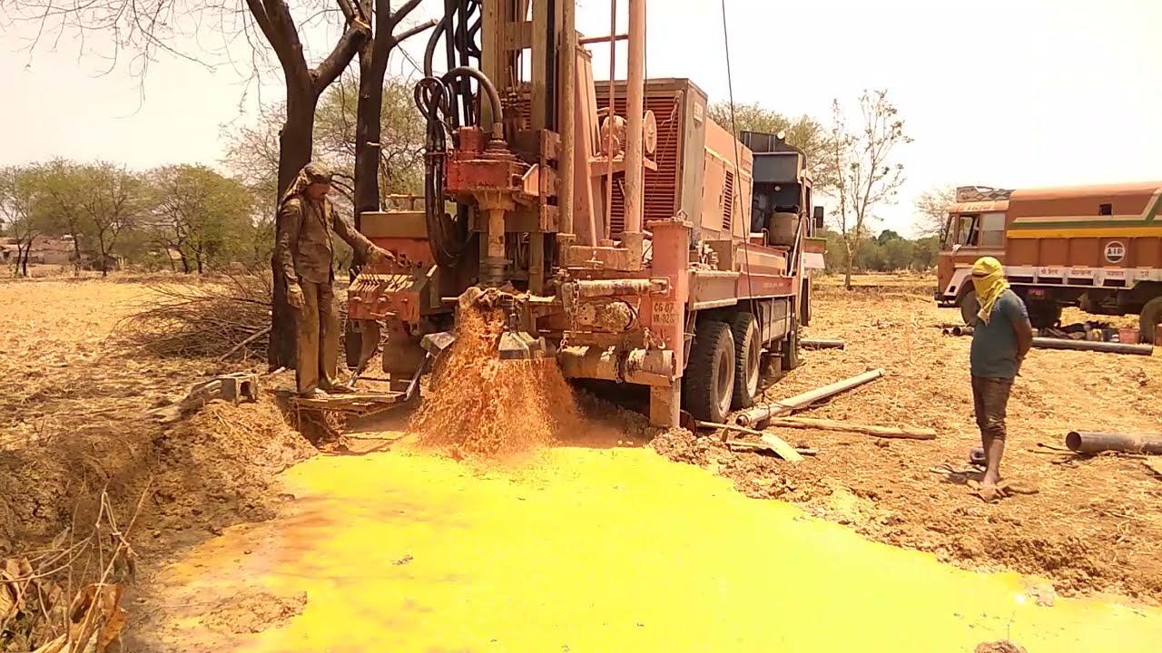 Borewell Drilling Cartoon Gadi | borewell catoon | borewell video ...