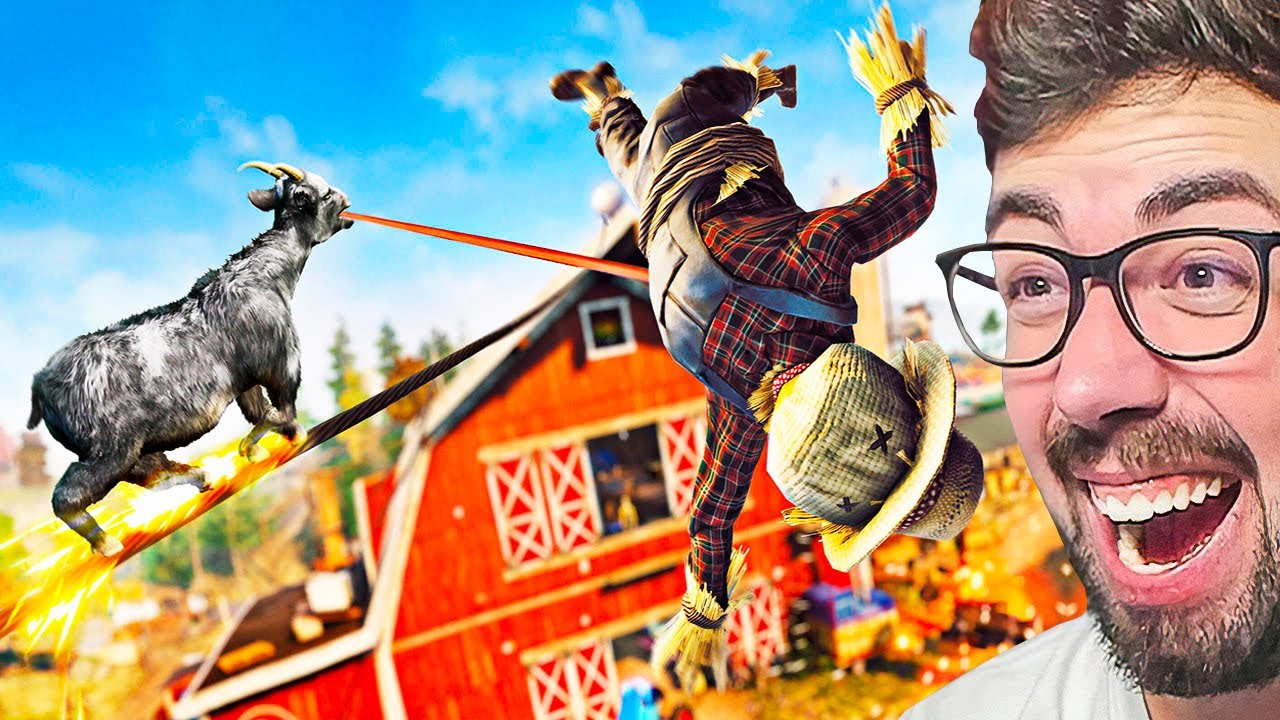 SIMULADOR DE CABRA LOCA 😂 | Goat Simulator 3 - YouTube