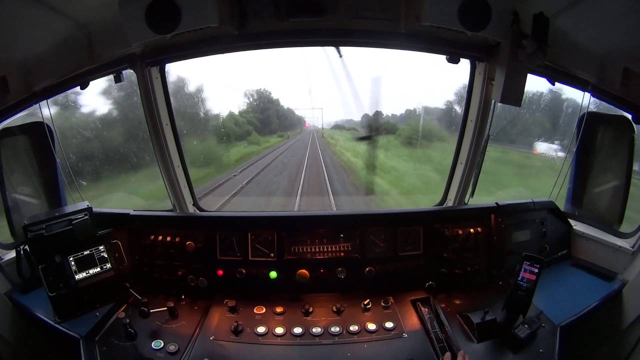 Real Train Driver's View SGM Haarlem - Halfweg - Amsterdam 2016 - YouTube