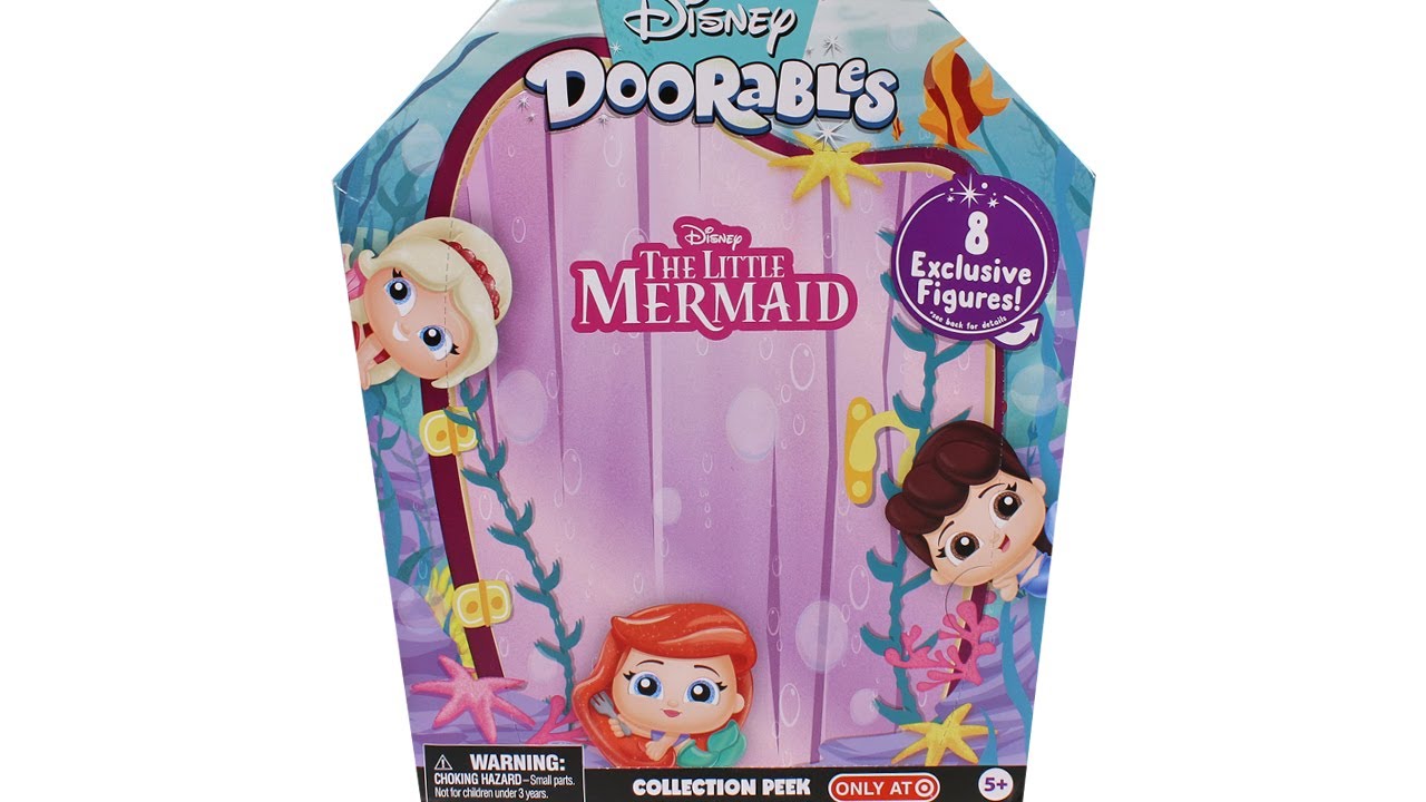 Disney Doorables The Little Mermaid Collection Peek Target Exclusive ...
