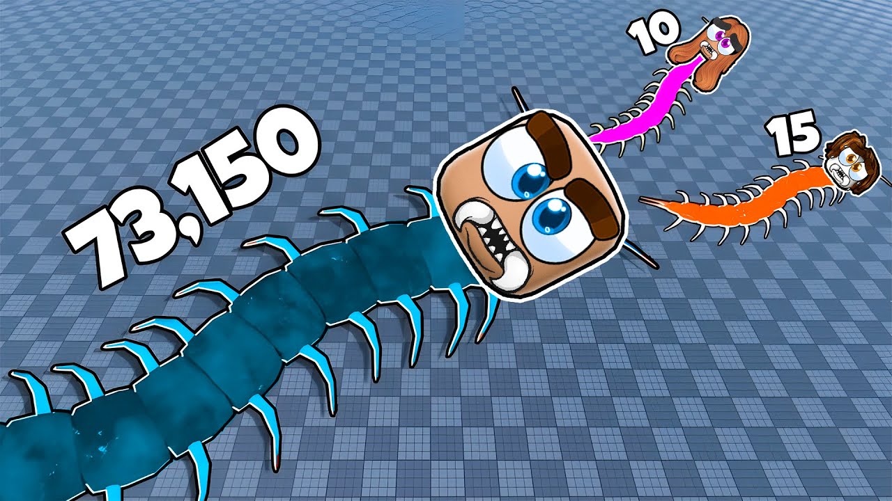 Becoming The BIGGEST CENTIPEDE in Roblox! - YouTube