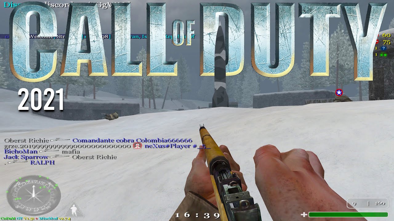 Call of Duty 1 Multiplayer In 2021 Mp_Rocket Gameplay | 4K - YouTube