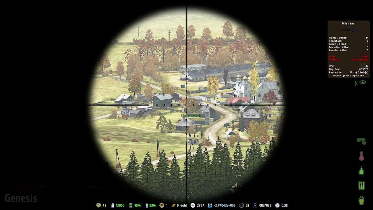 Arma 2 Dayz: AS50 moving vehicle shot - YouTube