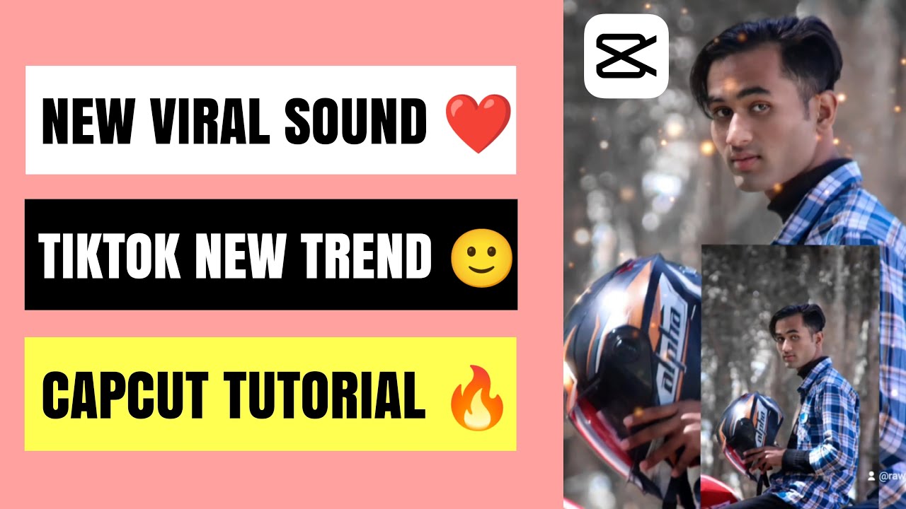 New viral sound ️ || Capcut video editing 🔥 || Tiktok new trend 🙂 - YouTube
