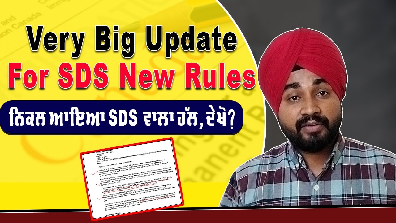 Canada | Very Big Update For SDS New Rules - YouTube