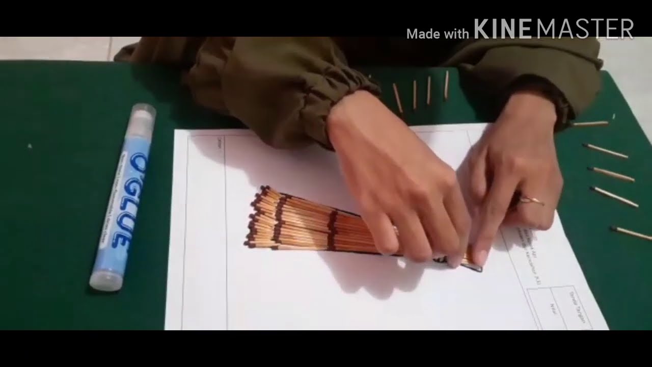 Bu Novi - Video Tutorial Membuat Kolase Korek Api - YouTube