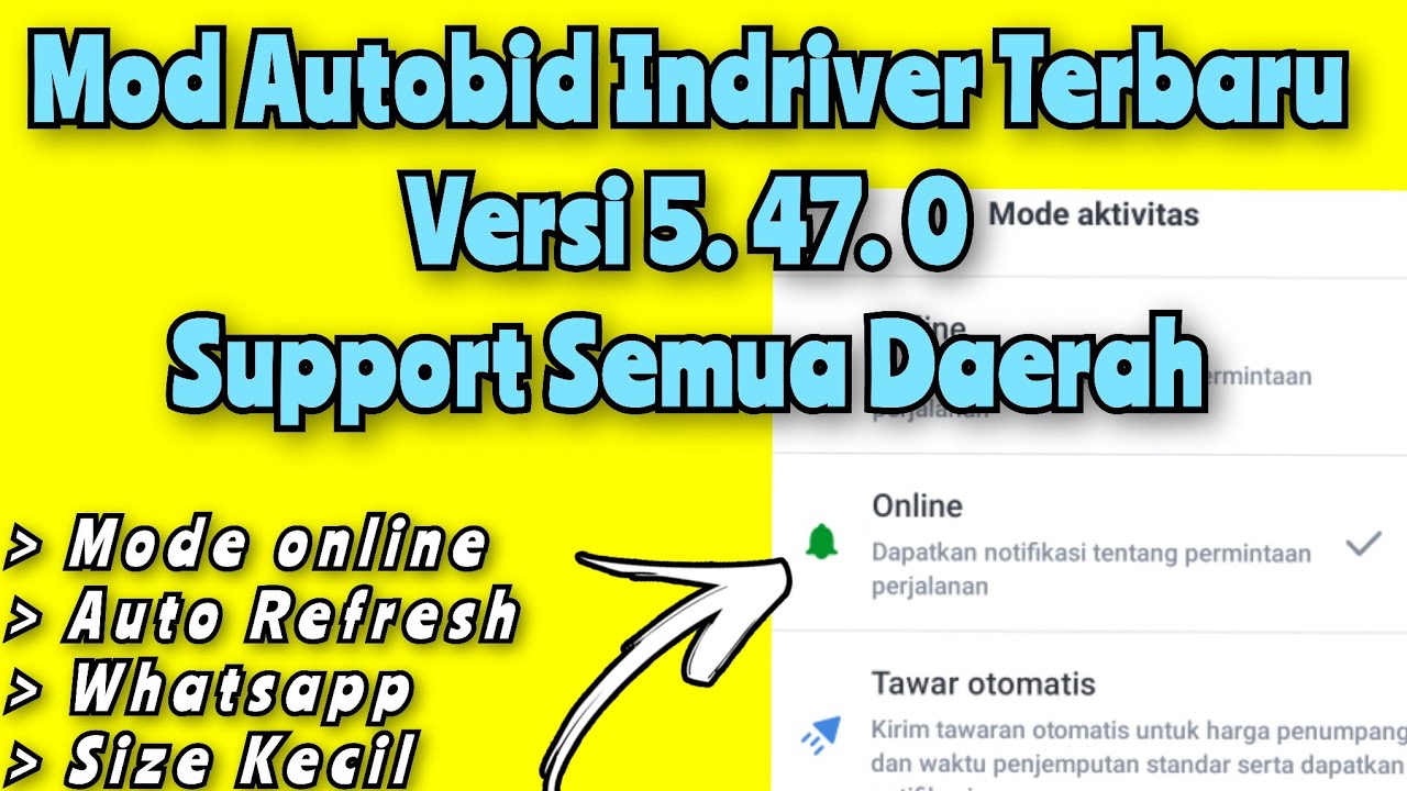 Autobid Indriver Terbaru Versi 5.47.0 | Update Autobid Indriver Versi ...