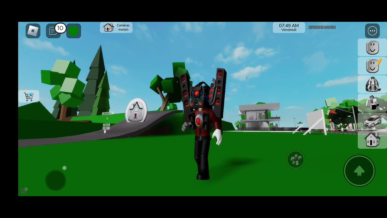 Convirtiéndome en Camera Man y más personajes en Roblox - YouTube