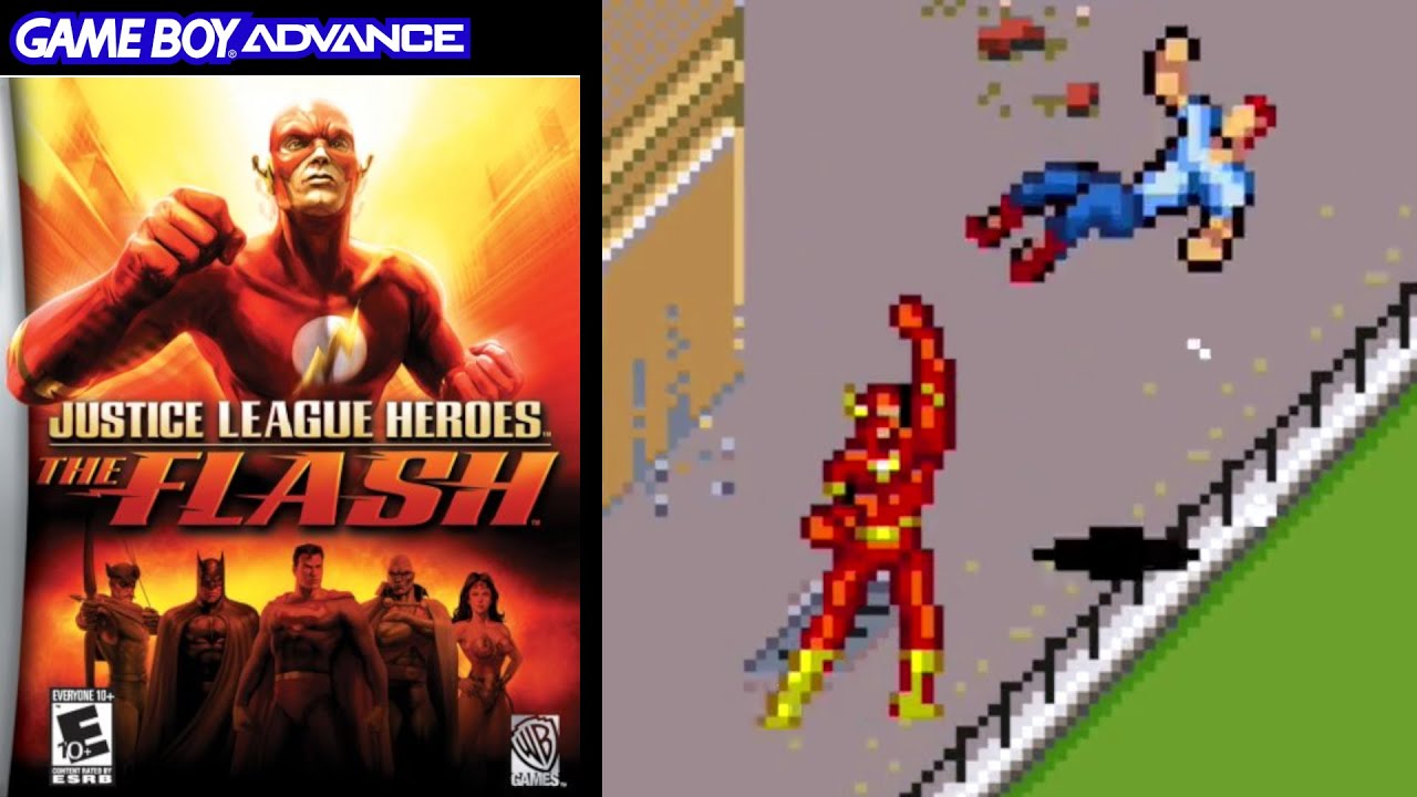 Justice League Heroes: The Flash ... (GBA) Gameplay - YouTube