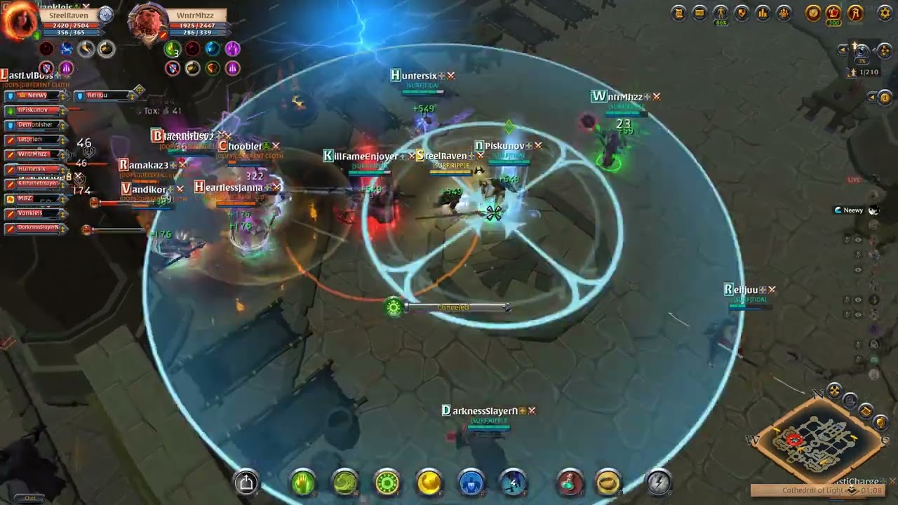Albion Online Static Dungeon PVP - YouTube