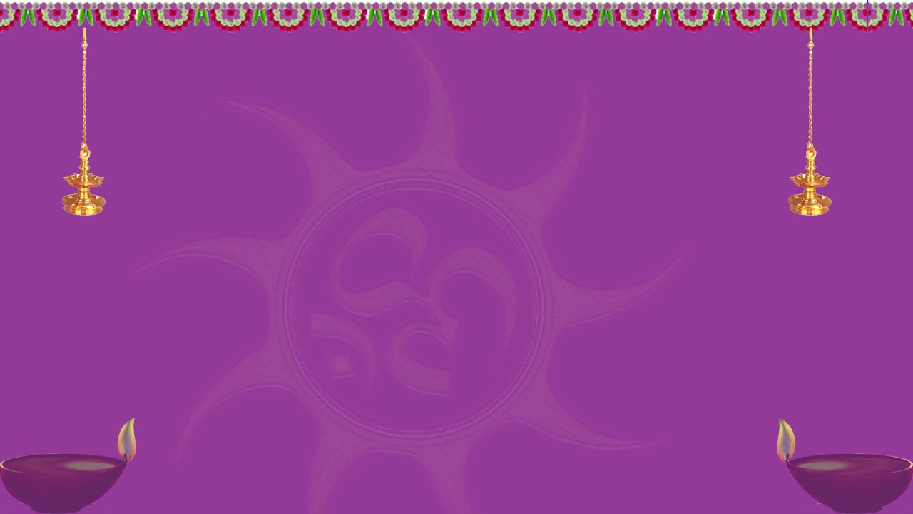 Devotional Background With Rotating | Festival Backgrounds | Animated ...