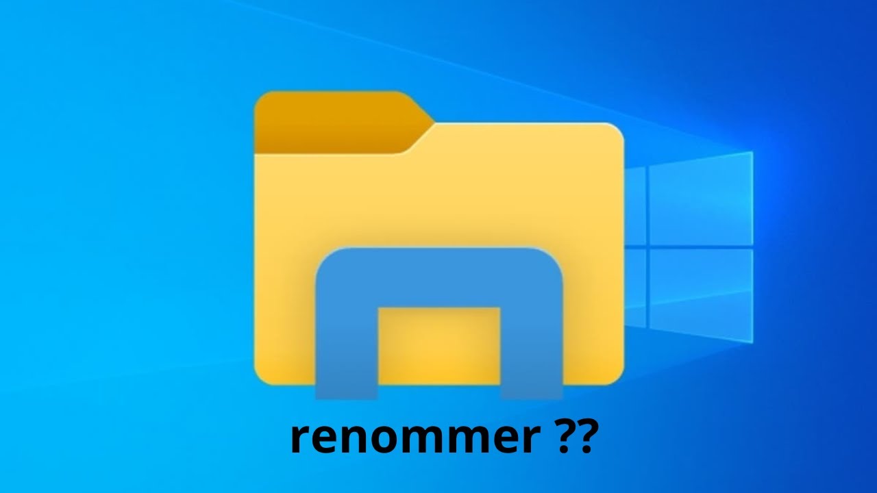 comment renommer un dossier (Windows 11) - YouTube