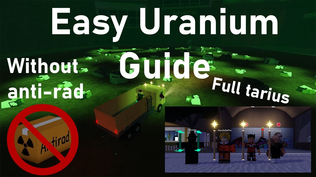 Refinery caves super easy uranium guide no antirad! - YouTube