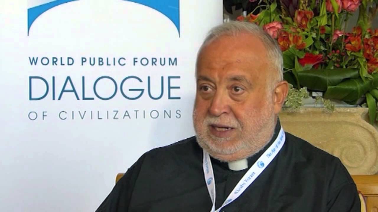Interview with Father Boulos Wehbe, Rhodes Forum 2013 - YouTube