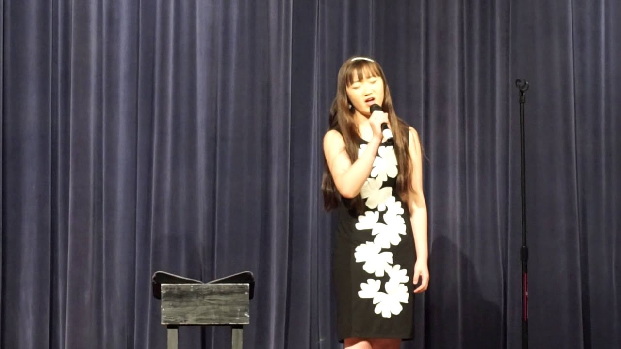 Emma Lin Singing Somewhere Over the Rainbow - YouTube