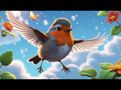 Little Robin Redbreast – Delivers Morning Mail | English Nursery Rhyme ...