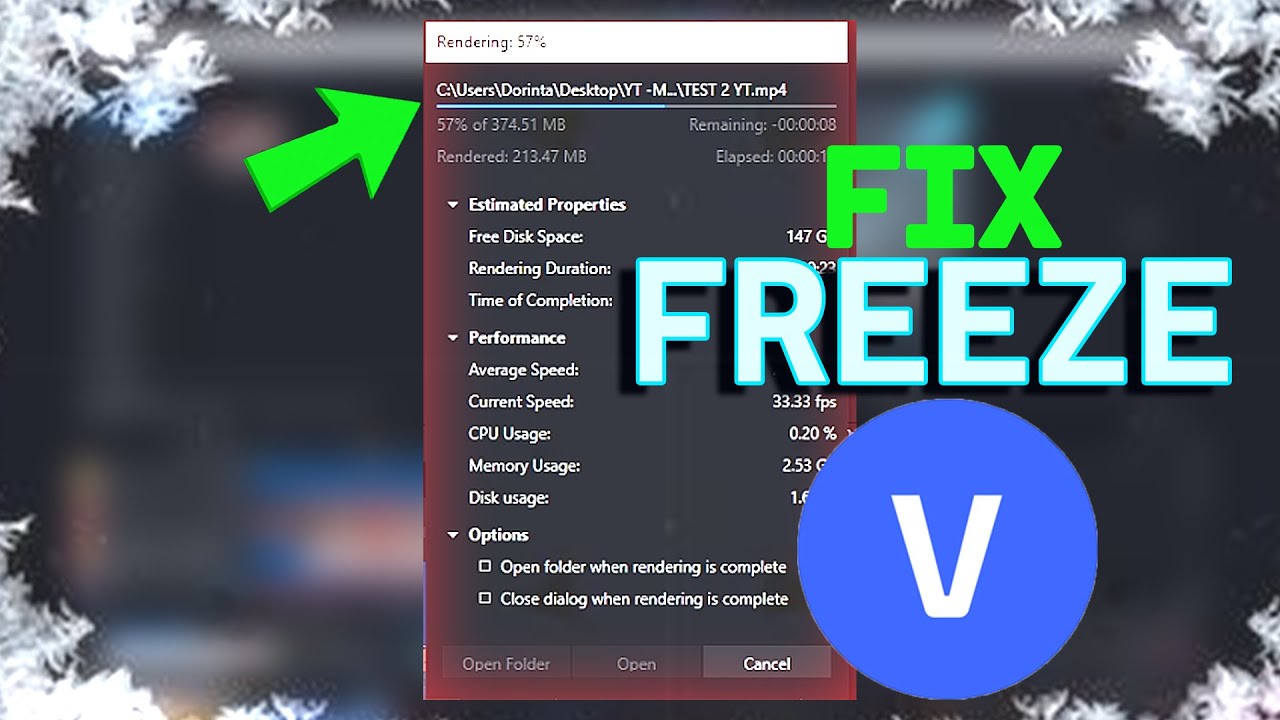 Freeze Error Vegas Pro Solution Tutorial FIXED - YouTube