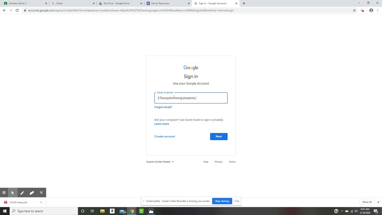 How to Login to Google Classroom - YouTube