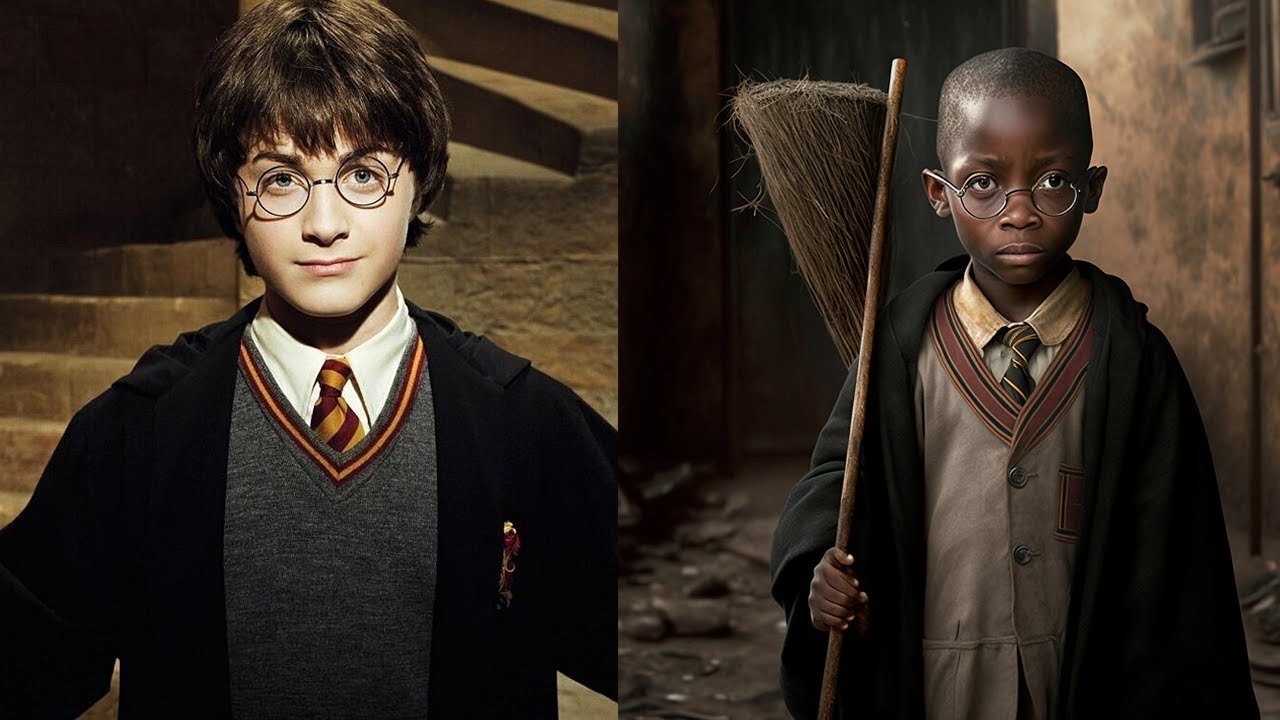 African Harry Potter | Look at how artificial intelligence sees it ...
