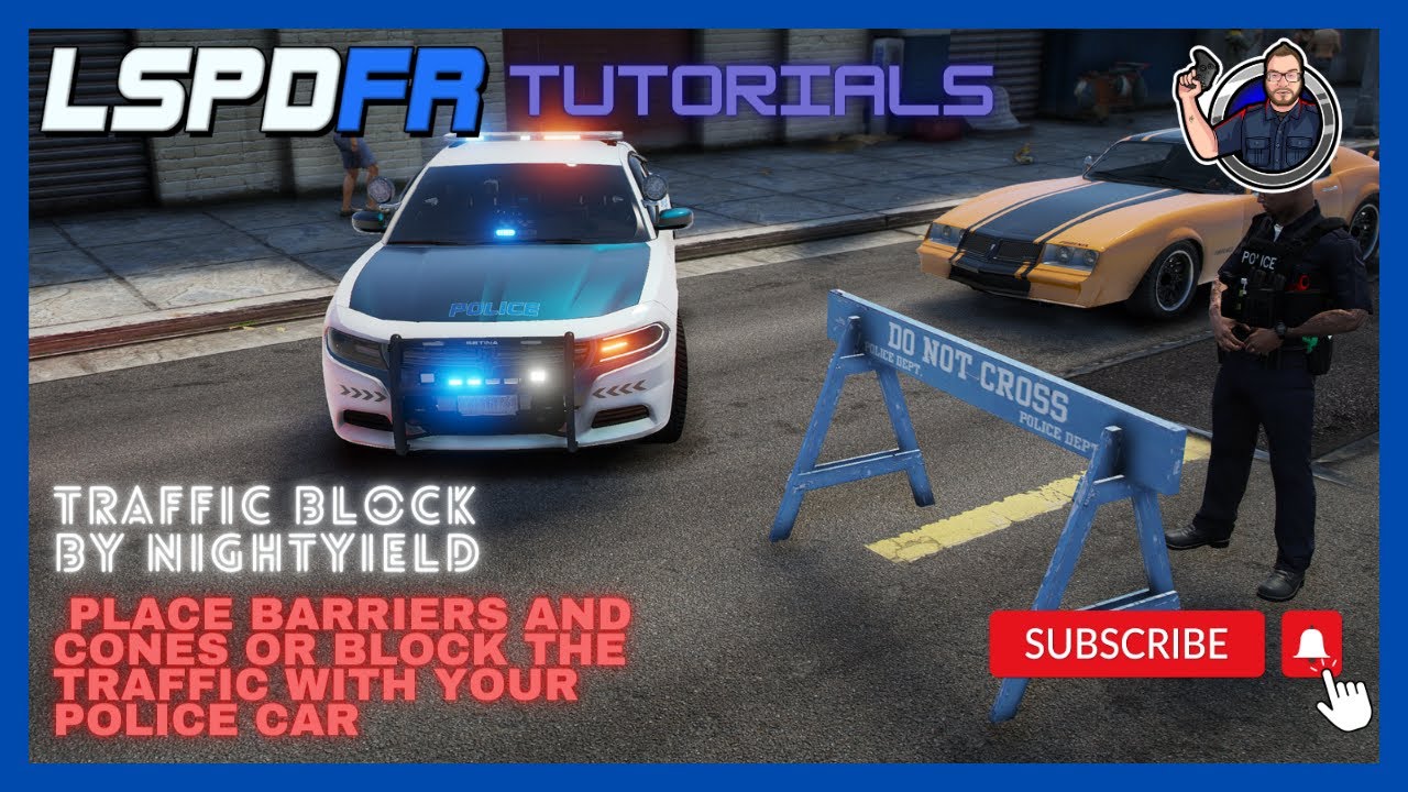 LSPDFR Tutorial Install and Showcase Traffic Block #lspdfr #gta5 #gta #tutorial - YouTube