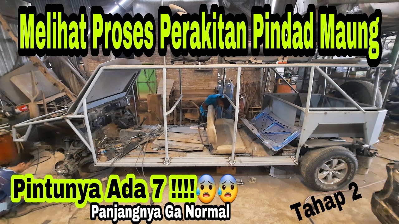 PINDAD MAUNG LIMOUSINE DENGAN 7 PINTU SATU2NYA DI INDONESIA | KESANNYA ...