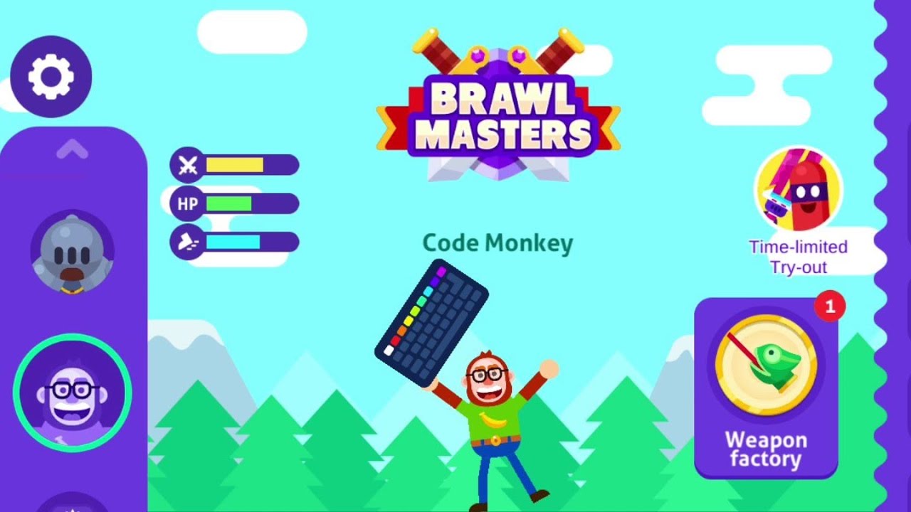 Brawl Masters || Epic Fight || Code Monkey Unlocked - YouTube