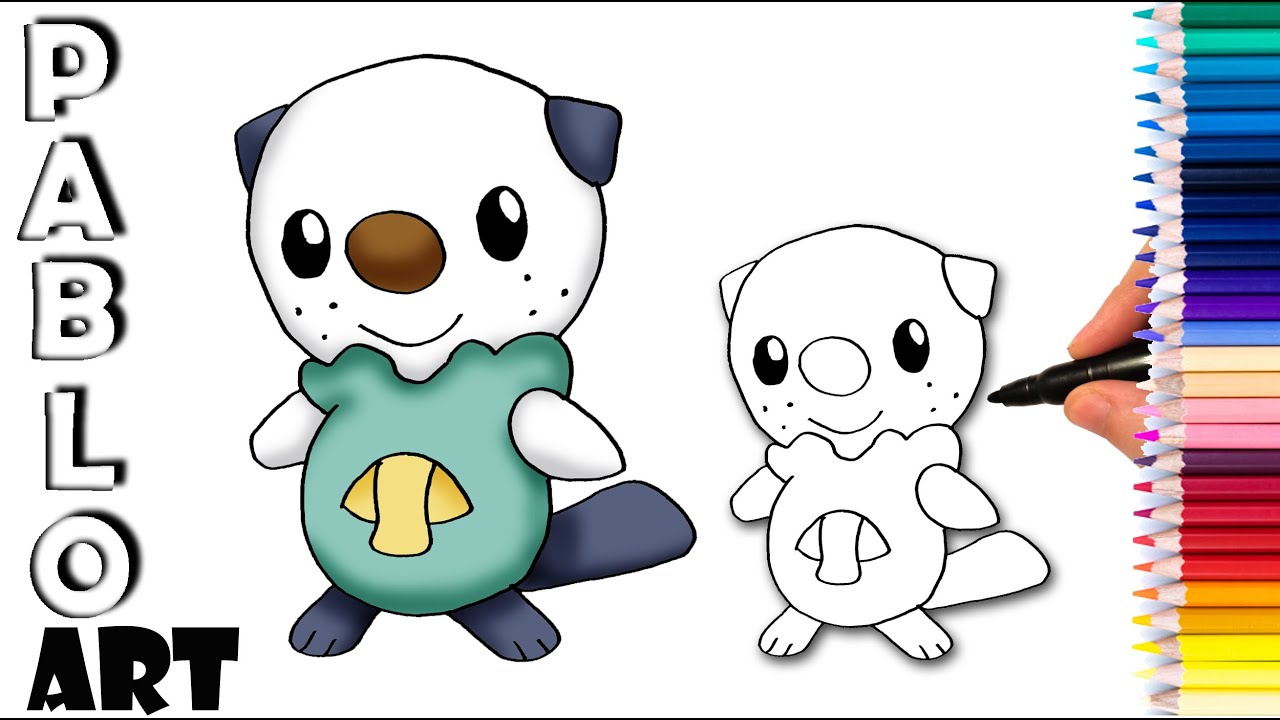 How to Draw Oshawott from Pokemon | Learn to Draw step by step - YouTube