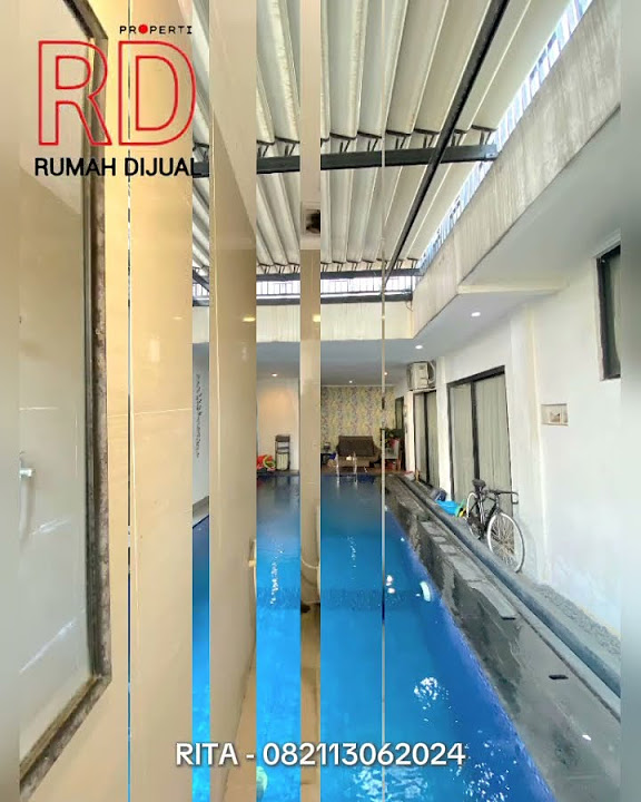 DI PONDOK PINANG JAKSEL_HARGA RP 5,5 MILY RUMAH TOWNHOUSE SWIMMPOOL LT182 LB310 KT4+1 KM4+1 ...