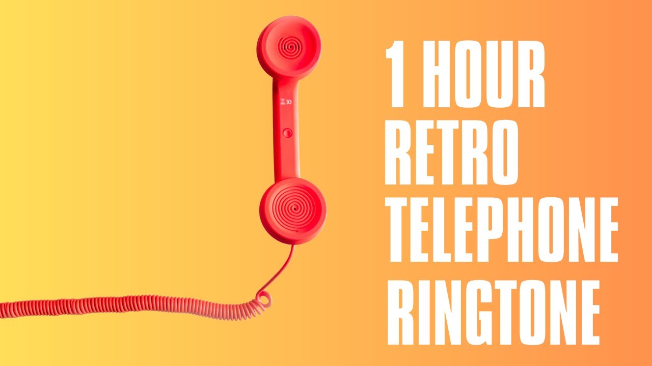 1 hour ringtone | retro phone ringing | old telephone ringing - YouTube